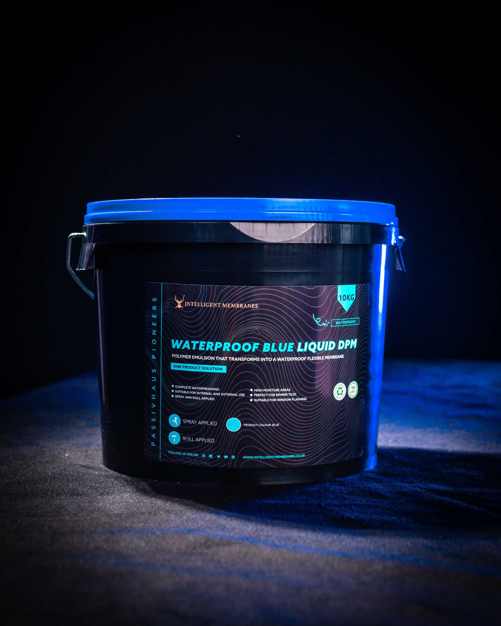 Waterproof Blue Liquid DPM (10KG) - Roller applied liquid DPM ...